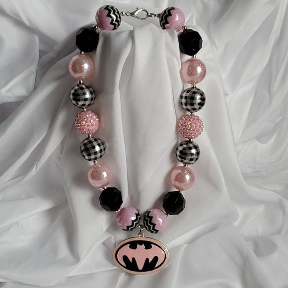 Jackie Sherwood | Accessories | Newbatgirl Emblem Chunky Necklace ...